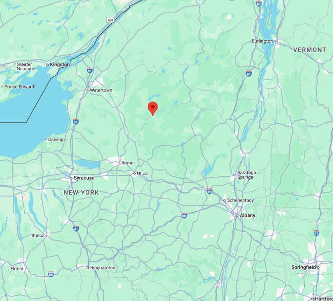 The Open Road to Old Forge. – The Open Road Ahead